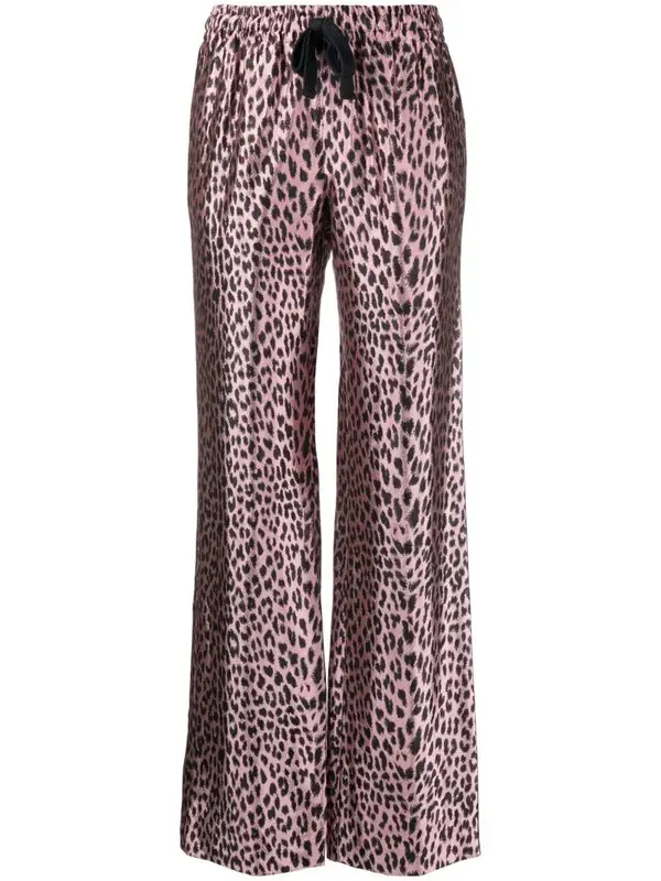 Zadig&Voltaire Leopard Print Trousers