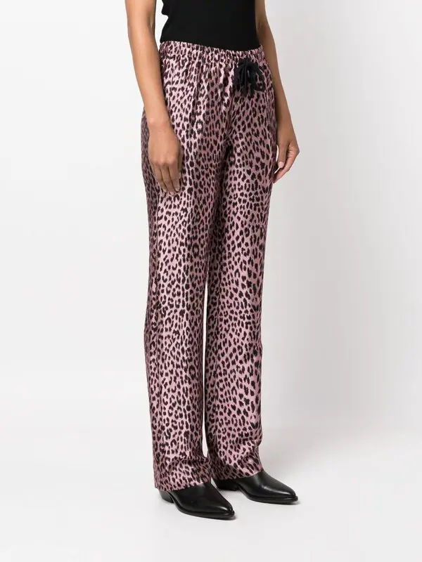Zadig&Voltaire Leopard Print Trousers