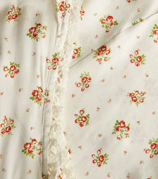 DÔEN Silk Floral Tahlia Midi Dress