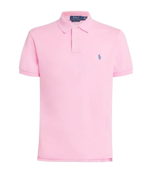 Polo Ralph Lauren Cotton-mesh Polo Shirt - Pink