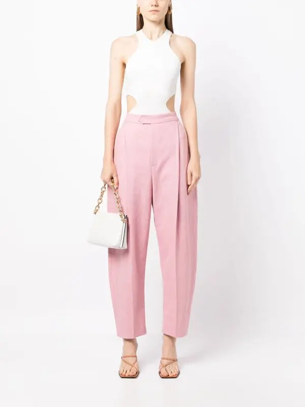 ANOUKI High-waist Tapered Trousers