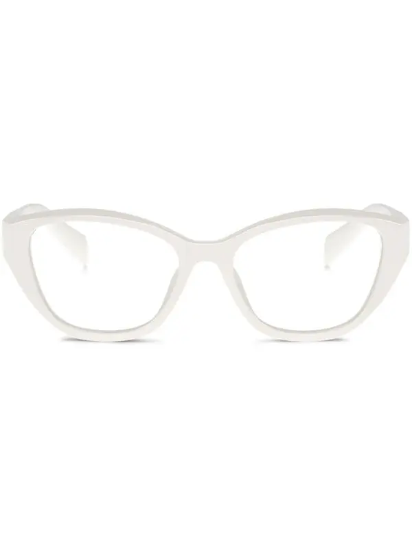 Prada Cat-eye Frame Glasses - Black