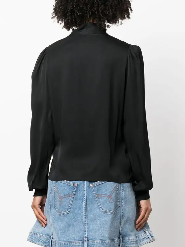 Moschino Pussy-bow Collar Blouse
