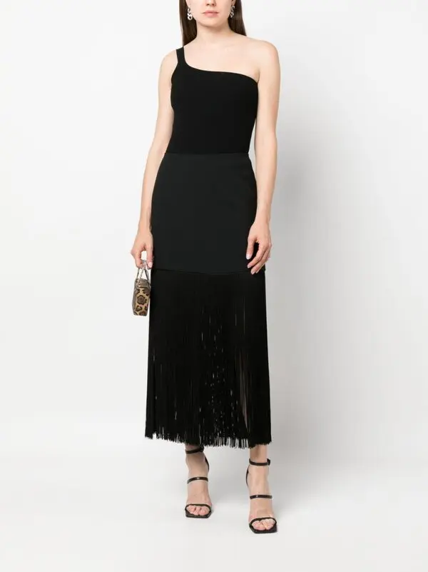 Michael Kors One-shoulder Ribbed-knit Bodysuit