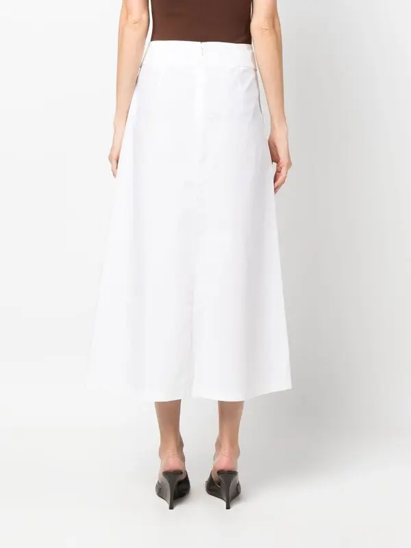 TOTEME Tie-waist Midi Skirt