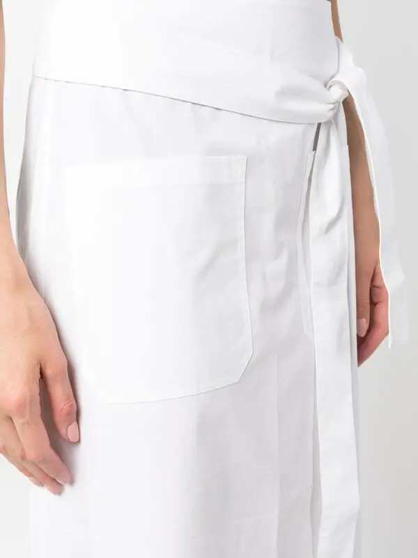 TOTEME Tie-waist Midi Skirt