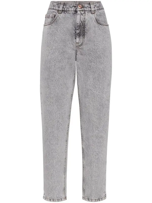 Brunello Cucinelli Straight-leg Mid-rise Jeans