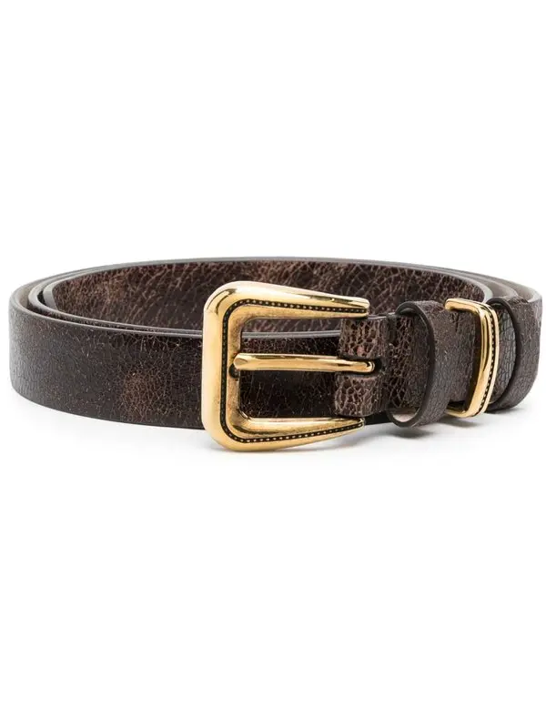 Brunello Cucinelli Leather Belt - Brown