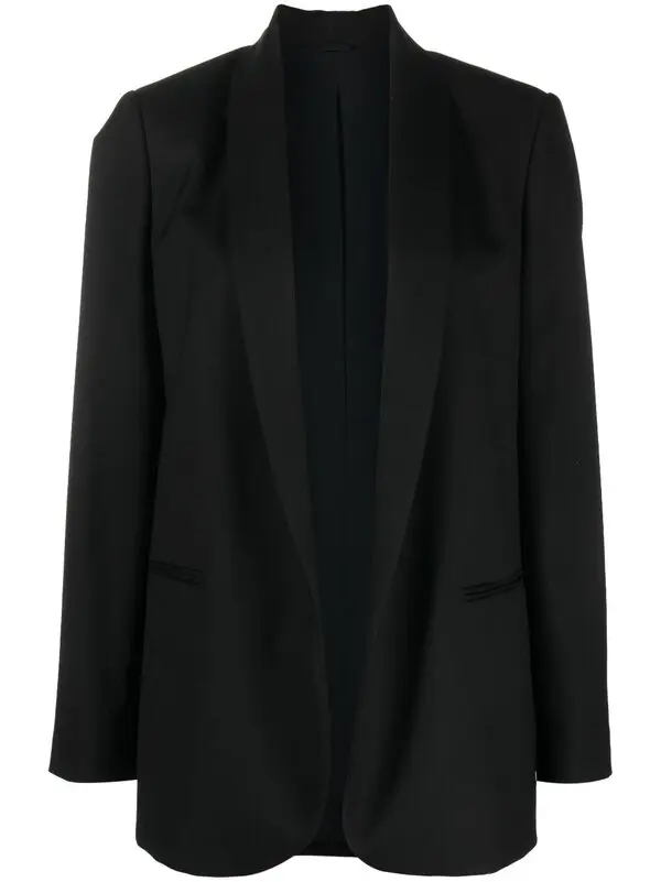 Brunello Cucinelli Shawl Lapels Open-front Blazer