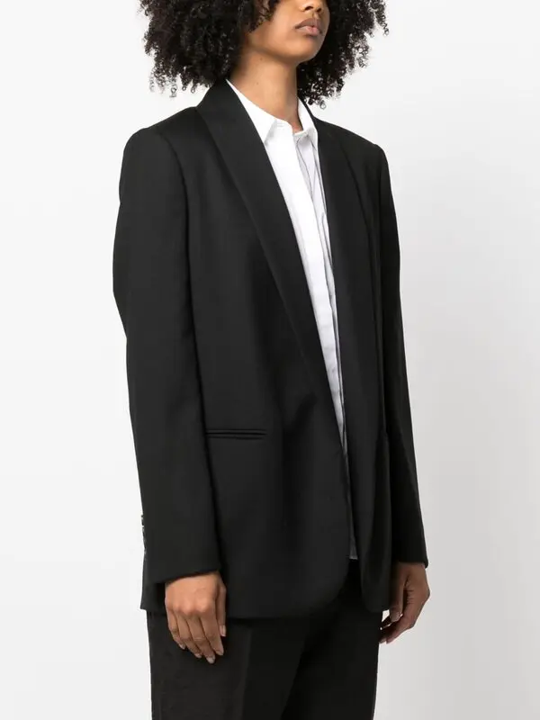 Brunello Cucinelli Shawl Lapels Open-front Blazer