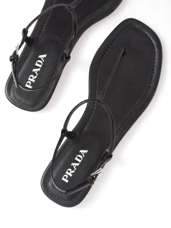 Prada Thong-strap Flat Sandals