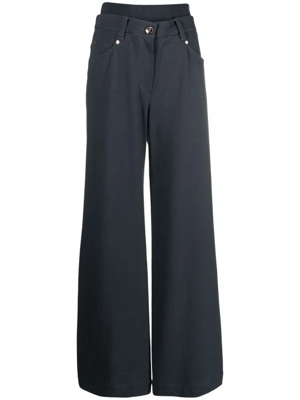 Brunello Cucinelli Multi-panel Wide-leg Trousers