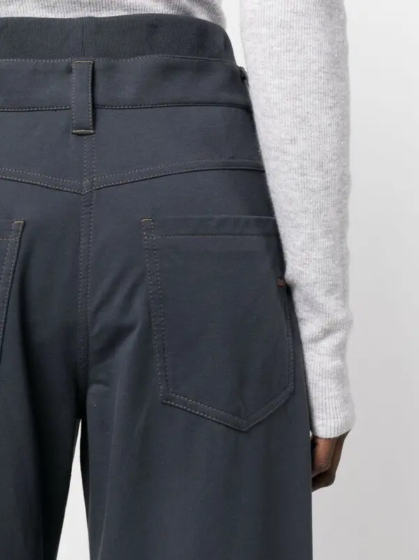 Brunello Cucinelli Multi-panel Wide-leg Trousers