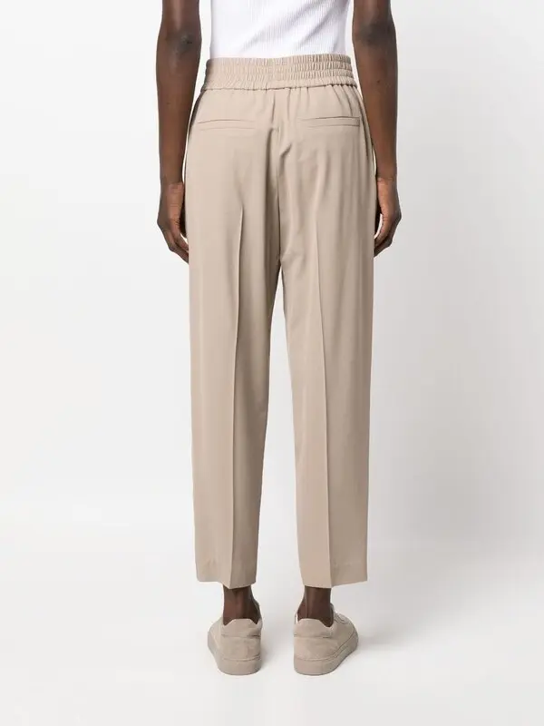 Brunello Cucinelli Cropped Tapered Trousers
