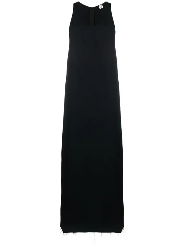 TOTEME Scoop-neck Sleeveless Dress - Black