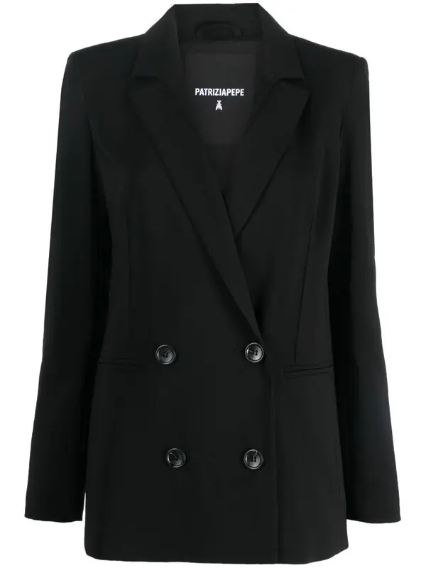 Patrizia Pepe Essential Double-breasted Blazer