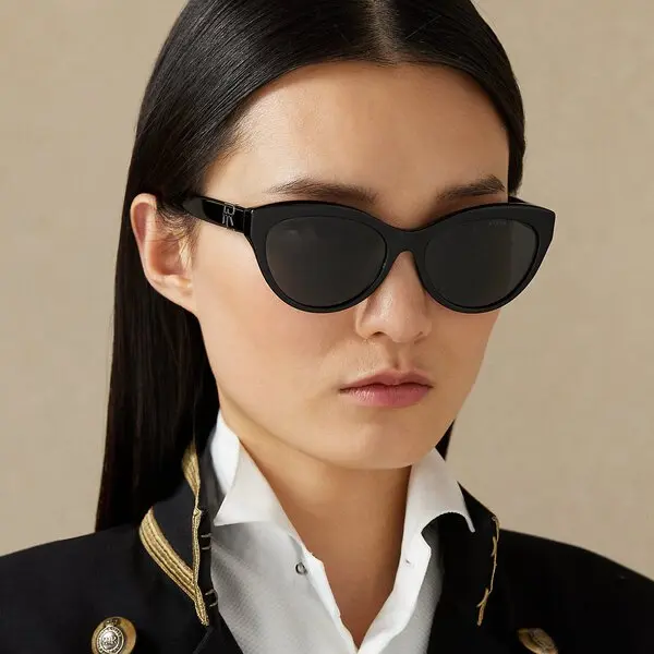 Ralph Lauren Betty Cat-eye Sunglasses - Black