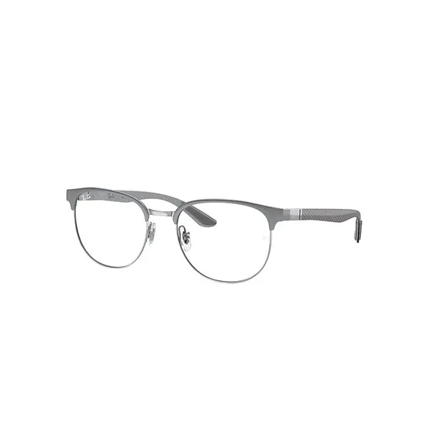 Ray-ban Rb8422 Optics Eyeglasses - Grey On Silver