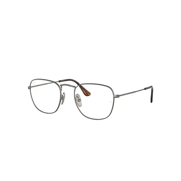Ray-ban Frank Titanium Optics Eyeglasses Frame - Gunmetal