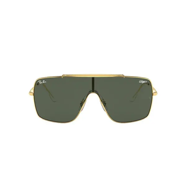 Ray-ban Wings Ii Sunglasses Frame Green Lenses - Arista Gold