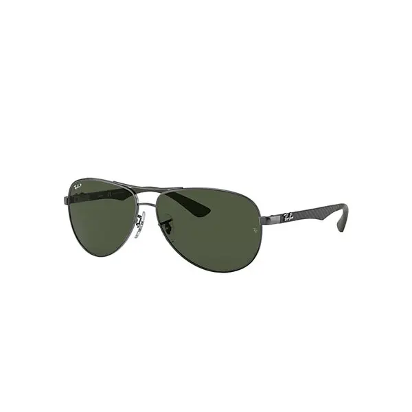 Ray-ban Carbon Fibre Aviator Sunglasses - Grey