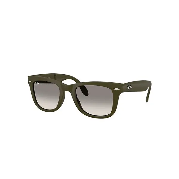 Ray-ban Wayfarer Folding Classic Sunglasses - Matte Military Green