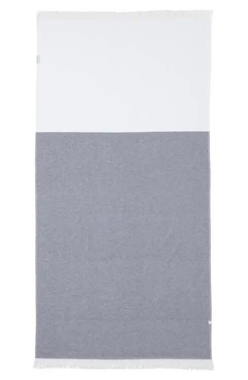Barefoot Dreams Colorblock Organic Cotton Oversize Towel