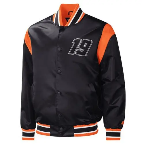 STARTER Martin Truex Jr Force Play Full-snap Varsity Jacket