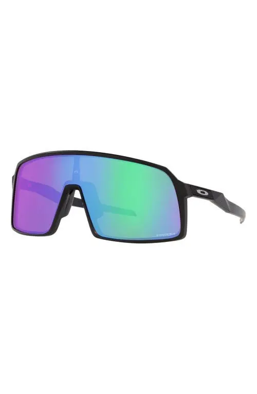 Oakley Sutro Prizm Wrap Shield Sunglasses - Matte Black