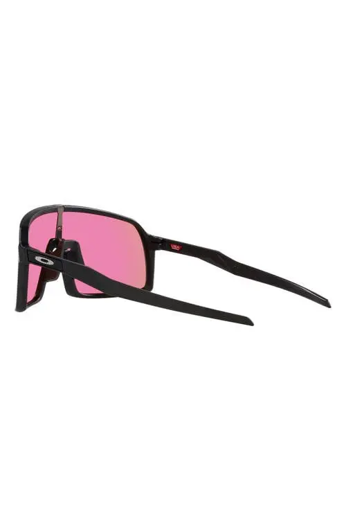 Oakley Sutro Prizm Wrap Shield Sunglasses - Matte Black