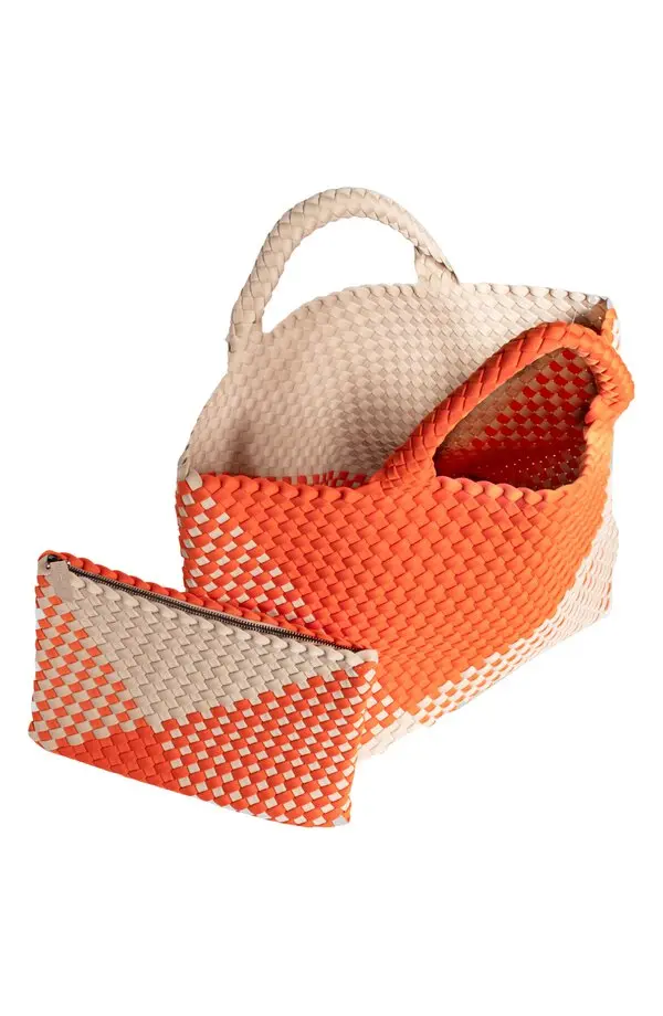 NAGHEDI Medium St. Barths Graphic Geo Tote