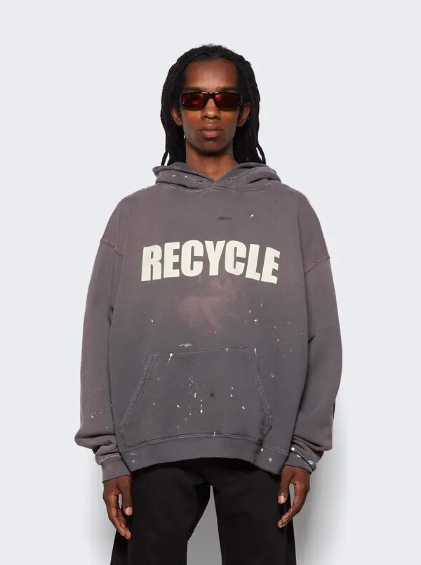 Gallery Dept. 90'S Recycle Hoodie - Black | Editorialist