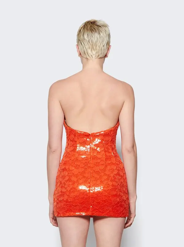 LAQUAN SMITH Strapless Mini Dress