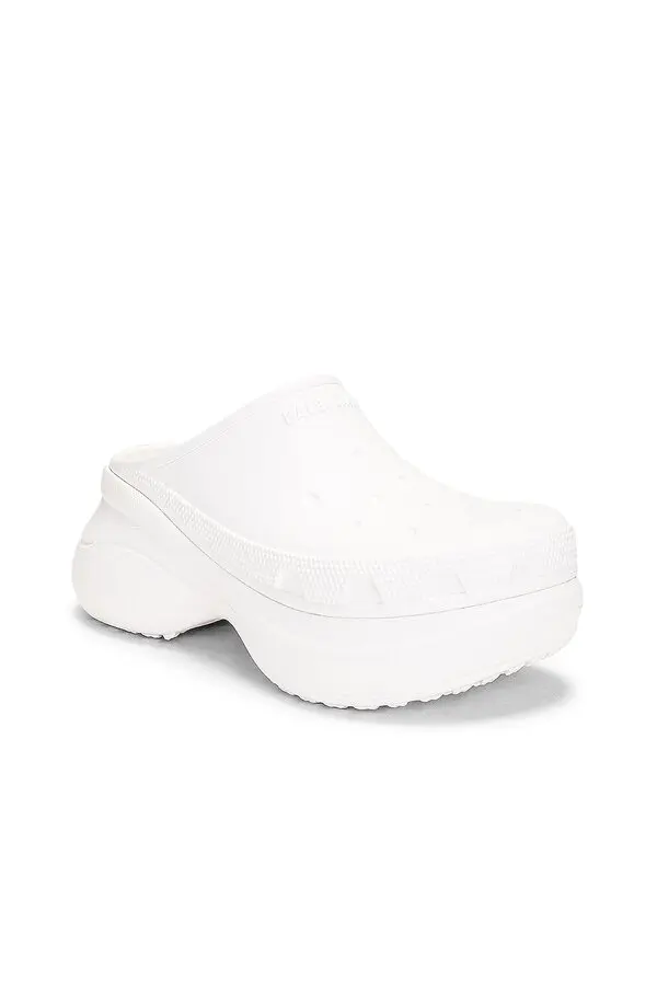 Balenciaga Crocs Mule White 56% Off Editorialist