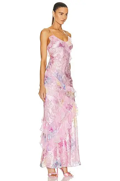 LoveShackFancy Rialto Dress In Pink