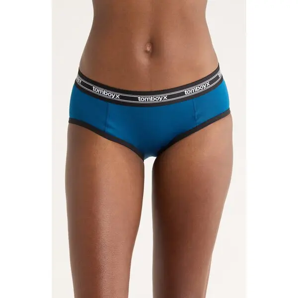 TOMBOYX Tucking Bikini Hipster Briefs - Retro Blue