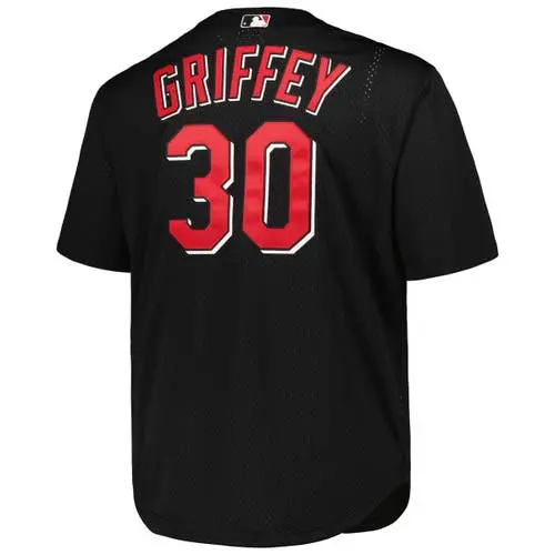 Mitchell & Ness Ken Griffey Jr. Cincinnati Reds Cooperstown Collection Batting Practice Replica Jersey
