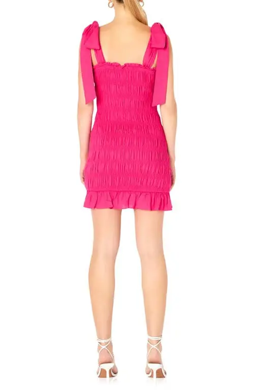 Endless Rose Smocked Mini Dress