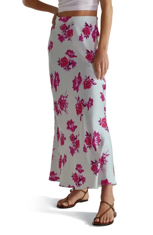 FAVORITE DAUGHTER Favorite Floral Bias Skirt - Summer Peony