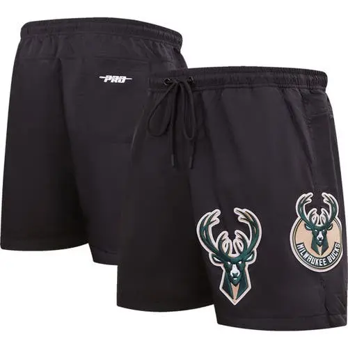 PRO STANDARD Milwaukee Bucks Classics Woven Shorts