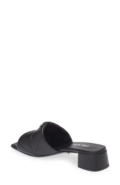 Prada Diagram Slide Sandal