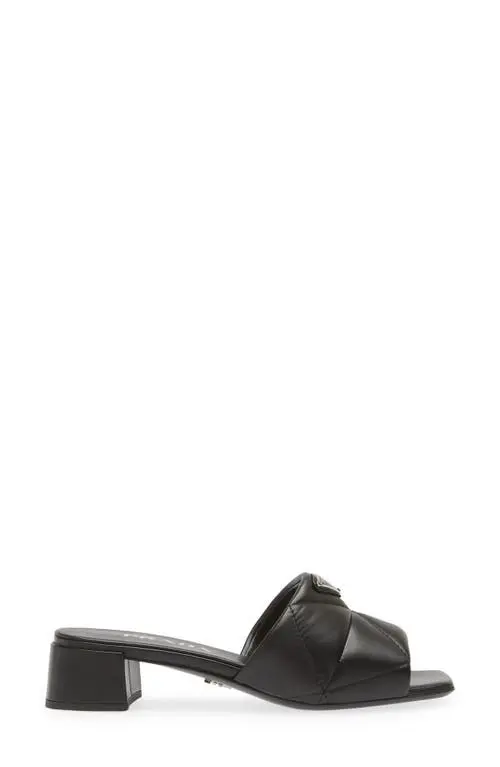 Prada Diagram Slide Sandal