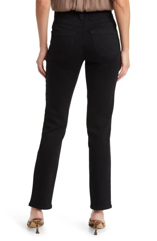 Wit & Wisdom Straight Leg Stretch Jeans - Black