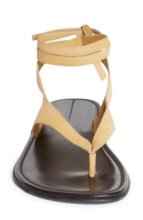 THE ROW Beach Ankle Tie Sandal