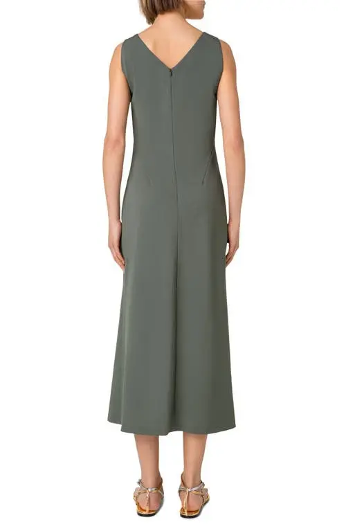 Akris Sleeveless Stretch Wool Dress
