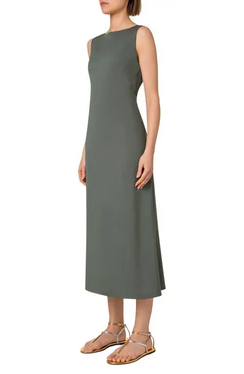 Akris Sleeveless Stretch Wool Dress
