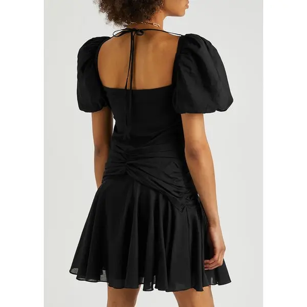 delta mini dress black De La Vali Ruched Cotton 14 In - 59% Off Size:5X(32WE) Womens Petal S25MDL1795 its.dayank on LTK