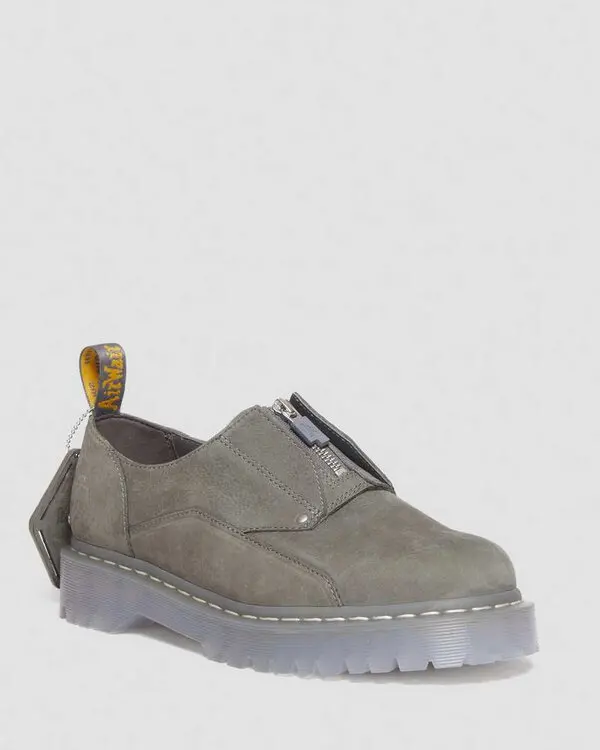 Dr. Martens 1461 Bex Acw* Leather Oxford Shoes - Dark Grey  display picture 2