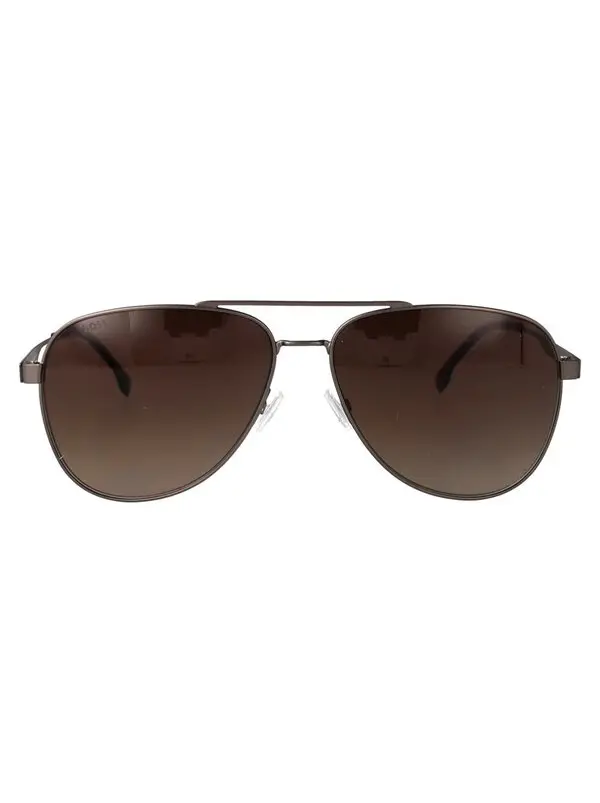 Hugo Boss Full Rim Aviator Sunglasses - R80ha Mtdk Ruth