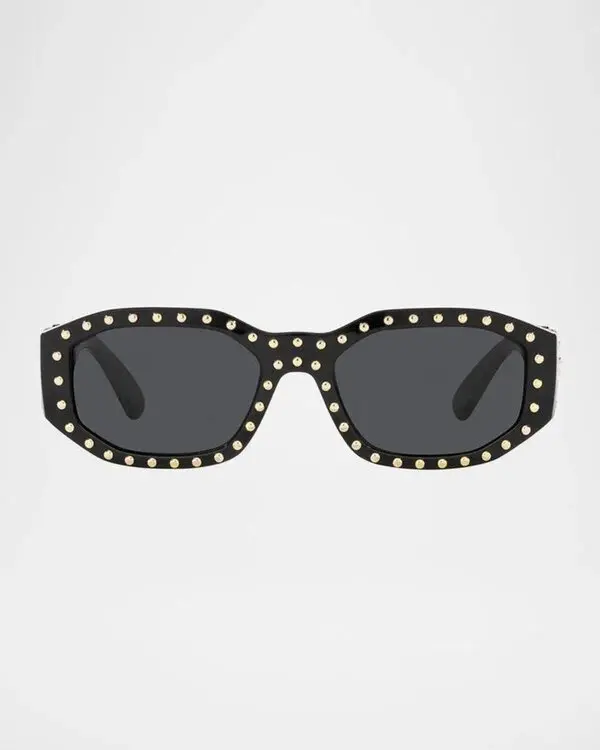 Versace Apos;s Geometric Propionate Sunglasses